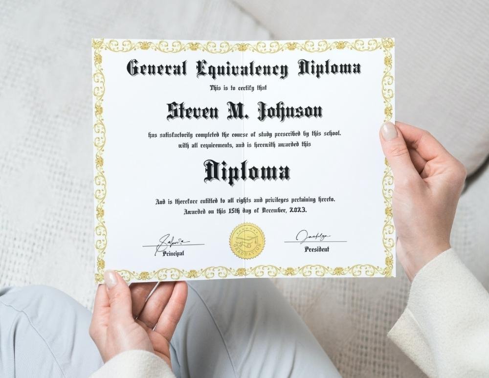 Graduation diploma printable | GED Diploma Template