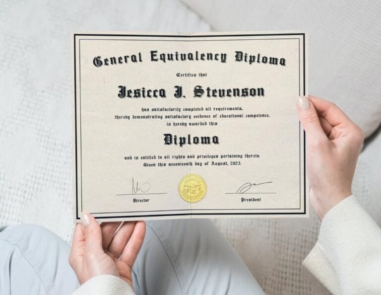 Custom Made Diplomas | GED Diploma Template