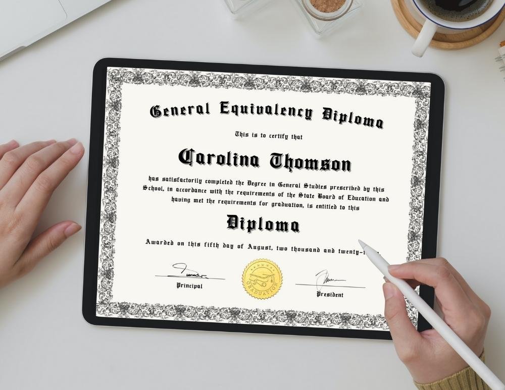 Graduation Diploma Template | DigiTemplateStudio