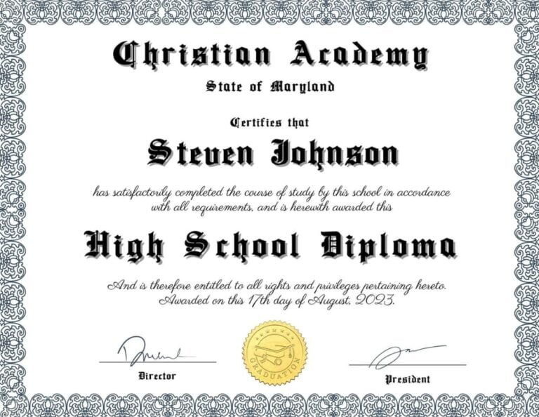 Diploma Templates | DigiTemplateStudio