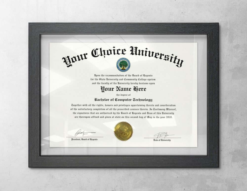 University Diploma Template | Create Your Own Diploma Now