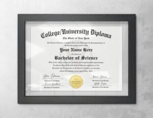 University Diploma Template | Custom Diploma Certificate