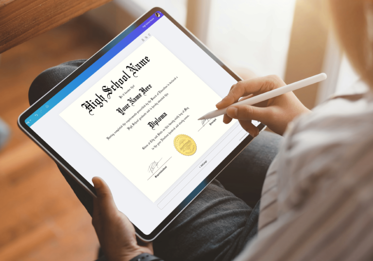 Get HS diploma online | Instant Download